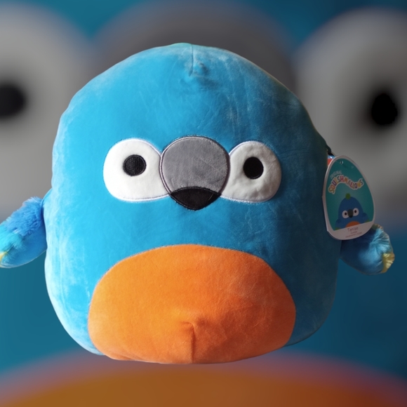 Squishmallows | Toys | Nwt 2 Tenise The Bright Blue Orange Parrot ...